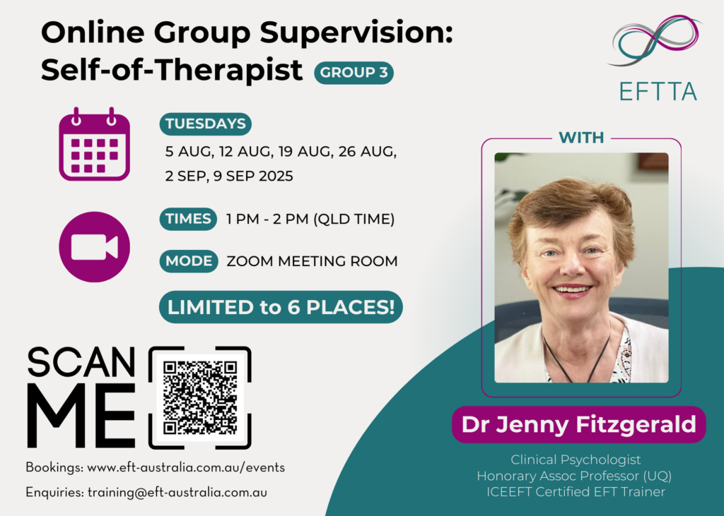 Online Group Supervision - Self-of-Therapist Group 3 (AUG-SEP 2025) - Emotionally Focused ...